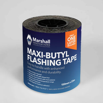 Maxi-Butyl Flashing Tape | Products - Marshall Innovations