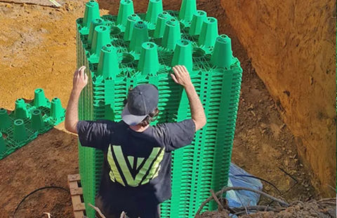 Stormcell | soakaway | storm water retention | Wetherization Systems ...
